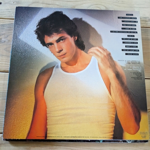 RCA | Media | Rick Springfield Working Class Dog Lp Vintage 981 Vinyl ...